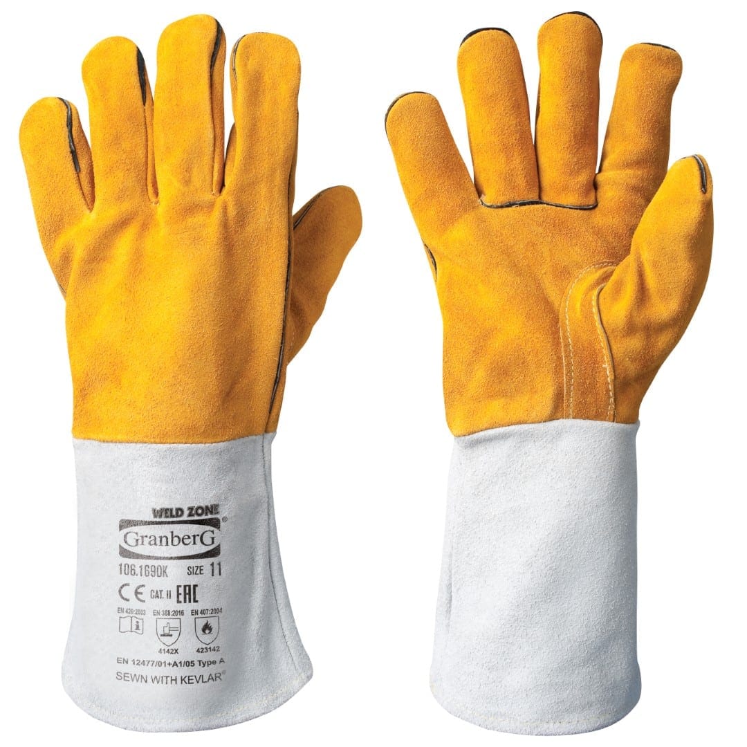 GRANBERG 1690K – Heavy-Duty Welding Gloves Kevlar®